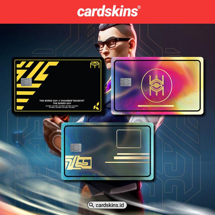 Jual CHAMBER VALORANT CARD SPECIAL HOLOGRAM | Skin/Sticker Kartu ATM ...