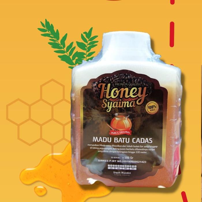 Jual madu asli batu cadas Honey SYAIMA 500 gram - Kab. Bekasi ...
