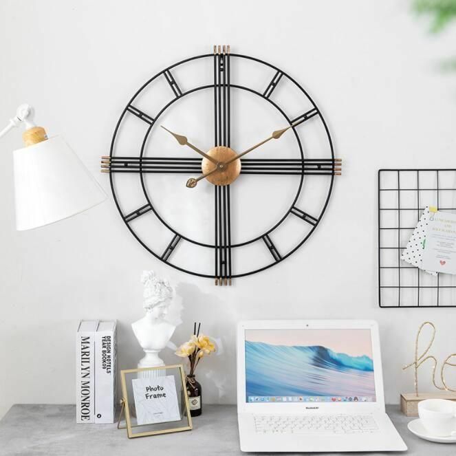 Jual Jam romawi industrial jam romawi besi jam besi jam minimalis jam ...