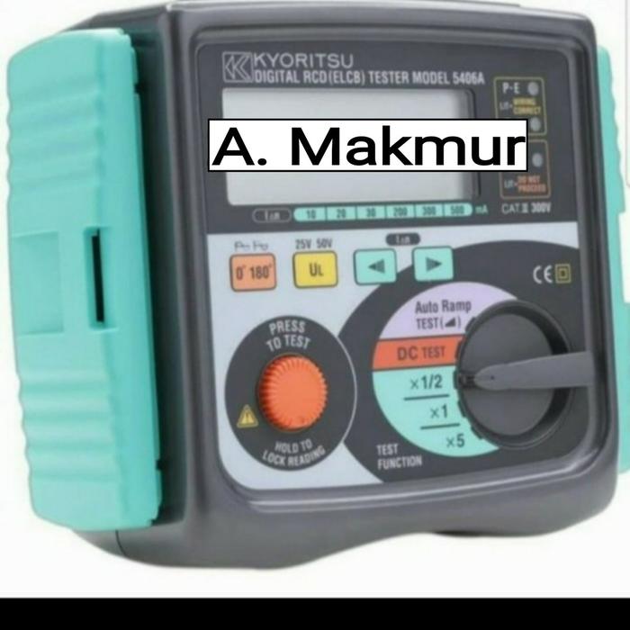 Kyoritsu 5406A Digital RCD (Elcb) Penguji Kustom, 40% OFF