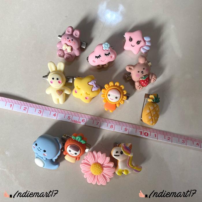 Jual bros pin clay character lucu premium anak anak perempuan cute kawaii - Kota Surabaya ...