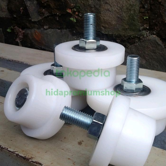Jual RODA LIFT BARANG UNTUK REL UNP 80 MM MODEL DRAT RODA Lift MAKANAN ...