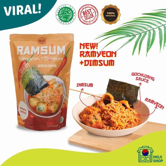 Jual Terenak RAMSUM - Gochujang Saus Korea RAMYUN DIMSUM - Ramyeon ...