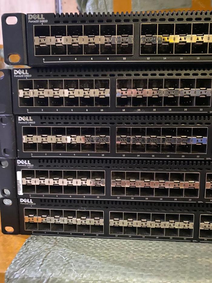 Jual Dell Switch Force 10 S 4810 / Force10 S4810 48 Port SFP+ QSFP ...