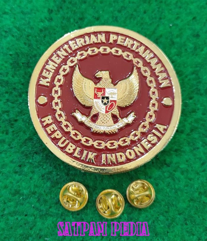 Jual Pin Kemhan Kuning - Emblem Kemhan Kuning - Jakarta Pusat - Satpam ...