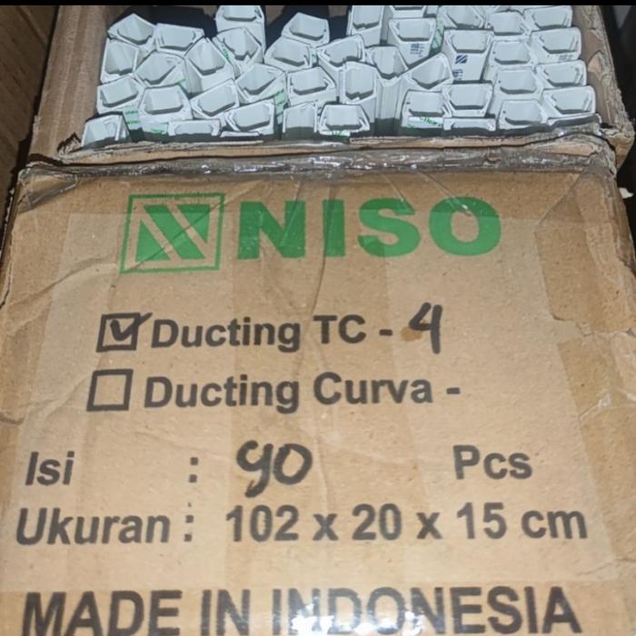 Jual Kabel Duck Duct TC-4 1Meter Ducting Cable Protector Tray TC4 ...