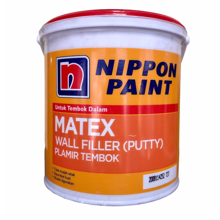 Jual MATEX WALL FILLER/DEMPUL CAT TEMBOK PENUTUP RETAK NIPPON PLAMIR ...