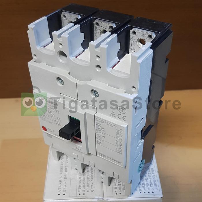 Jual NF-250-CV 150A Breaker MCCB NFB Mitsubishi NF250-CV 3P 3 phase 150 ...