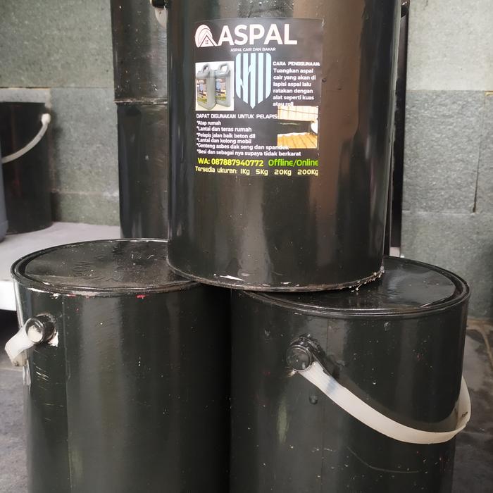 Jual ASPAL MURNI BAKAR 10KG - Kab. Bekasi - AR-MIX | Tokopedia