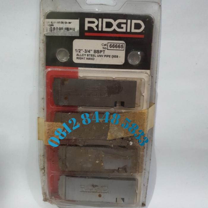 Jual RIDGID 66665 BSPT 1/2" - 3/4" mata senai - Jakarta Barat - putra ...