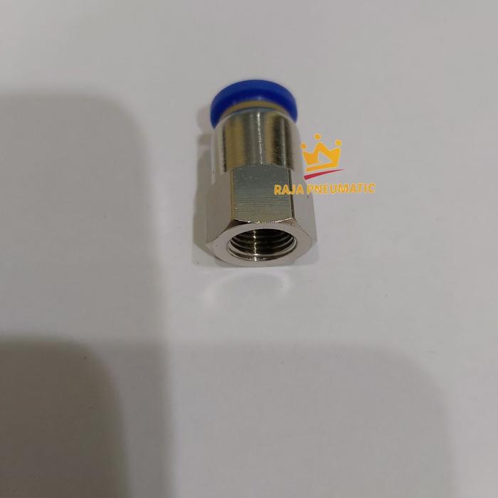 Jual FITTING NEPEL ANGIN LURUS DRAT DALAM 1/4 SELANG 10 MM TYPE PCF 10 - 02 - Jakarta Barat ...