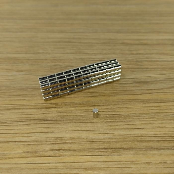 Jual Magnet Silinder 3x5 mm Magnet Diameter 3mm Tebal 5mm - Kab ...