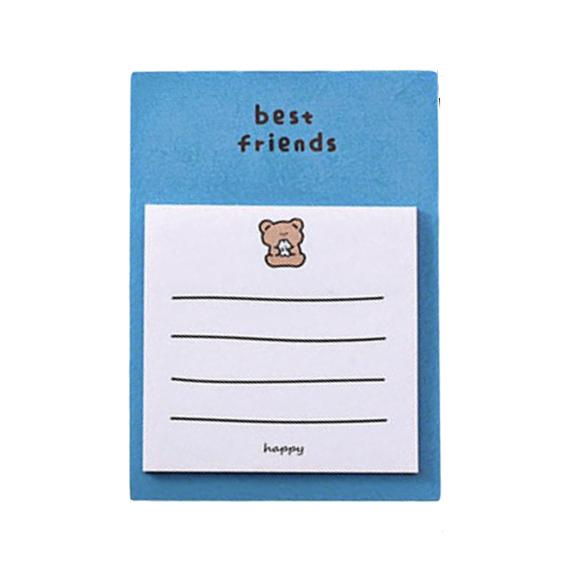 Jual Cute Bear Sticky Notes Nota Catatan Memo Tempel Beruang Aesthetic ...
