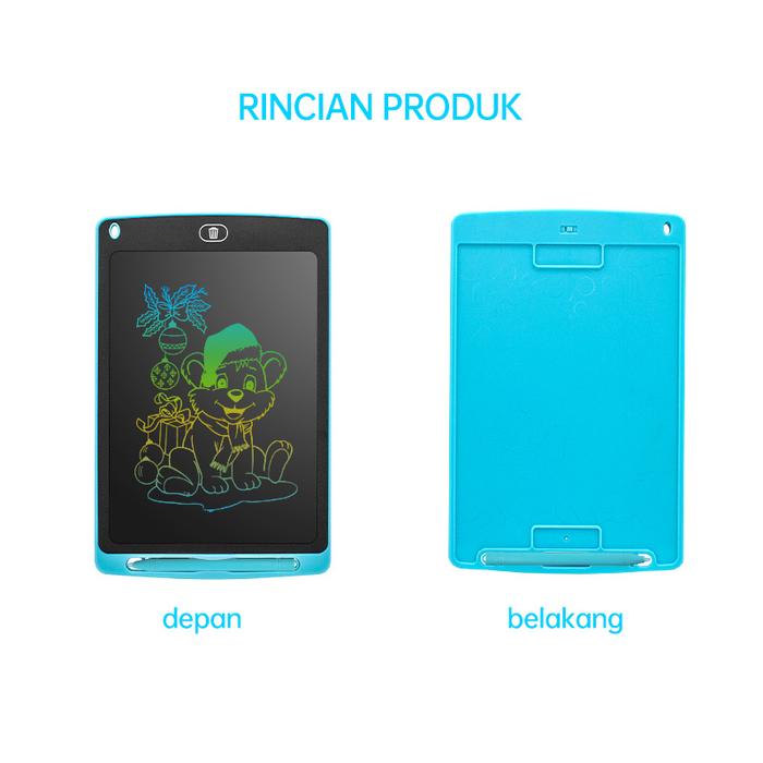 Jual 10 Drawing Tablet Writing Tablet Papan Tulis Board Warna-warni Di ...