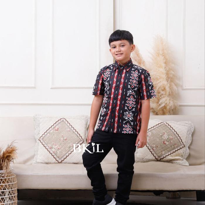 Jual Batik Couple Keluarga Terbaru Motif Songket Pakaian Seragam ...