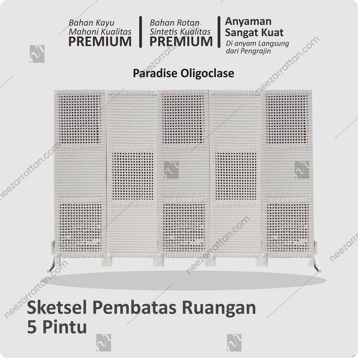 Jual Sketsel Rotan Paradise Oligoclase, nomor 23, Sekat Penyekat ...