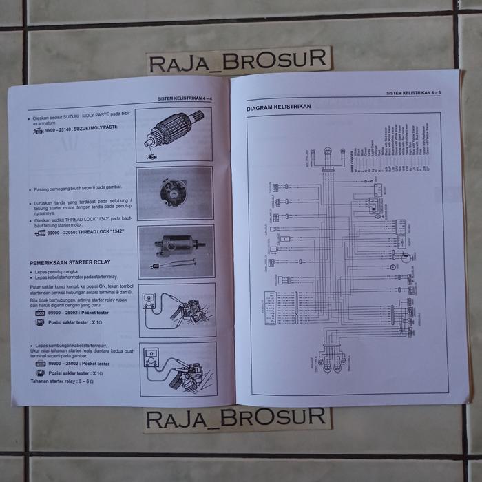 Jual Buku Pedoman Perawatan Suzuki Satria Fu 150 Cc Di Seller Noelle - Cengkareng Timur, Kota ...