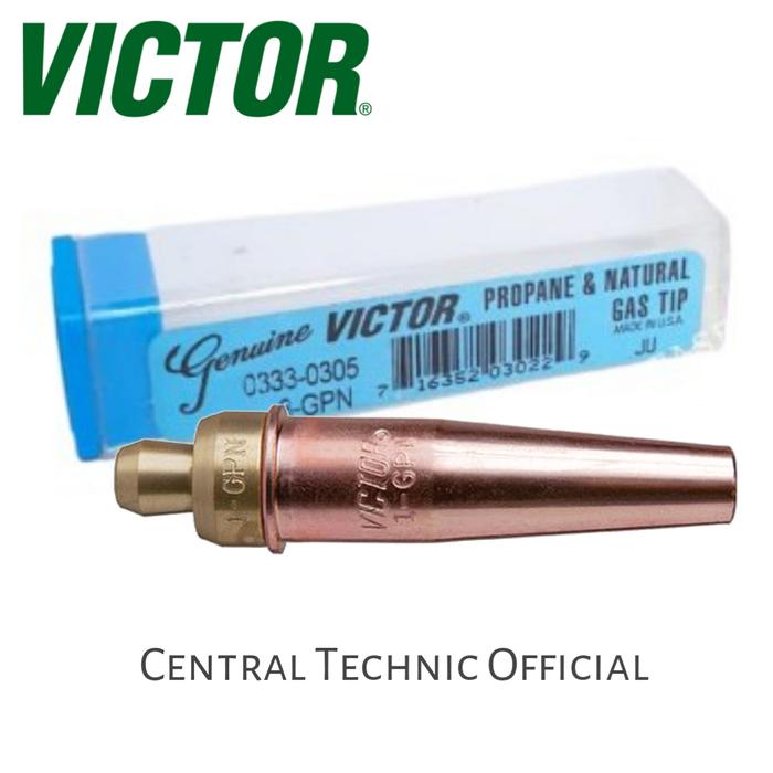 Jual Cutting Tip Nozzle Lpg Victor GPN No 1 2 3 4 5 Propane & Natural ...
