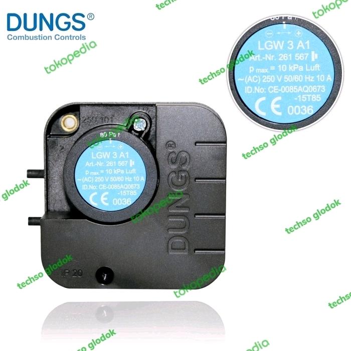 Jual DUNGS LGW 3 A1 gas pressure switch - Jakarta Barat - techso glodok | Tokopedia