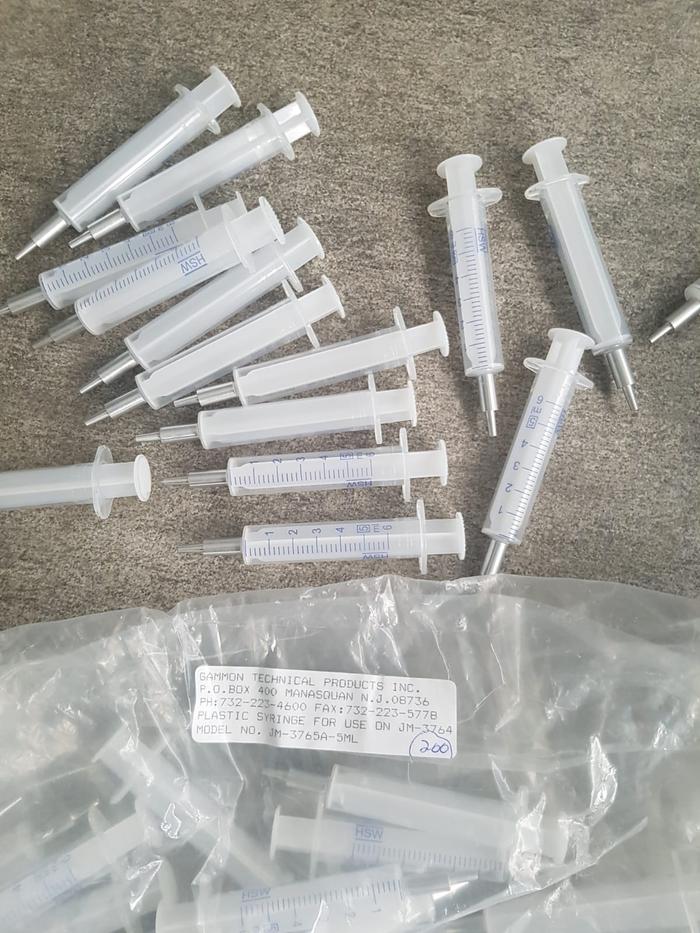 Jual syringe gammon 5ml swd,alat suntikan shell water detector siren ...