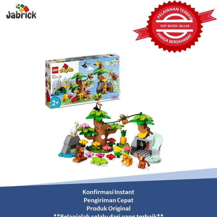 Jual LEGO 10973 DUPLO Wild Animals of South America Set - Jakarta Utara ...