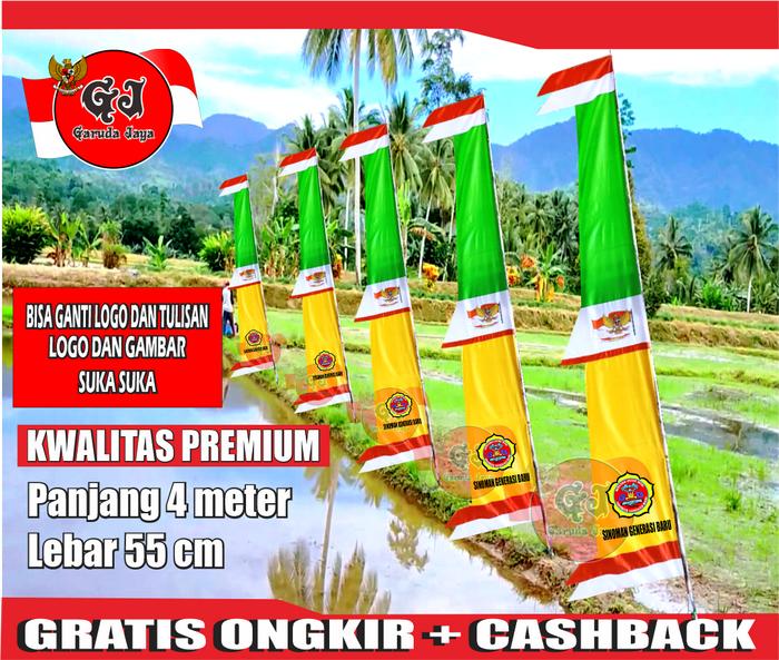 Jual bendera umbul umbul custom /bandiri custom /bendera custom - hijsu ...