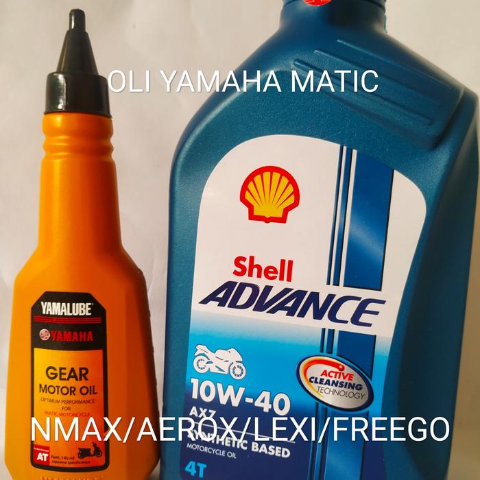 Jual Paket Oli Shell AX7 1LUntuk Motor Matic Yamaha Nmax Aerox Lexi Freego - Jakarta Barat ...