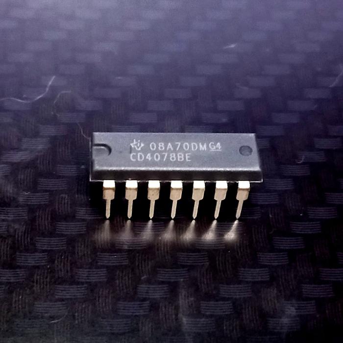 Jual CD4078 CD4078 BE DIP 8 Input IC OR/NOR Gate - Kab. Bogor ...