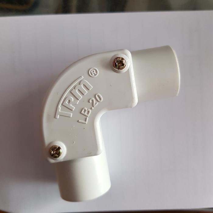 Jual Keni Knee Elbow L-bow Pipa Listrik Konduit 20mm Model baut ...