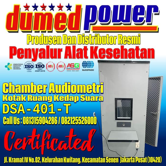 Jual Chamber Audiometri Soundproof Audiobooth | Alat Uji Dengar Telinga ...