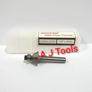 Jual MATA PROFIL / ROUTER CLASICAL COVE BITS 3 mm x 1/4" - Jakarta ...
