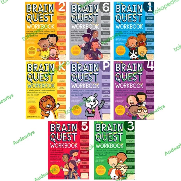 Jual Brain Quest Workbook Grade 1-6 Original Import (bundling) Di Seller Rumix - Cengkareng ...