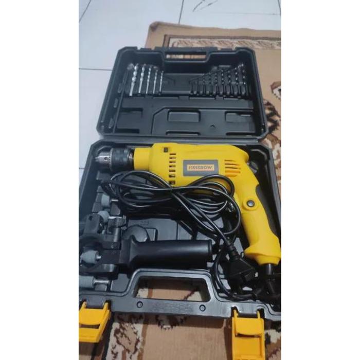 Jual Bor Listrik Krisbow Impact Drill Set 21 Pcs - Kota Bandung ...