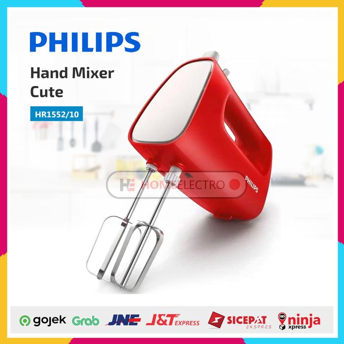 Promo Philips Hand Mixer HR1552/10 - Merah Cicil 0% 3x - Kota Depok ...
