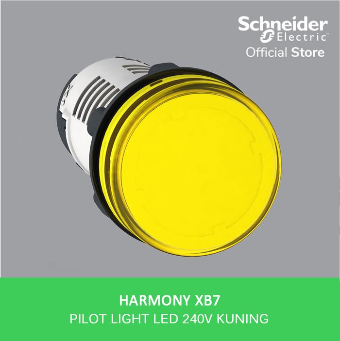 Jual SCHNEIDER PILOT-LAMP LED 240VAC KUNING XB7EV05MP - Kota Samarinda ...
