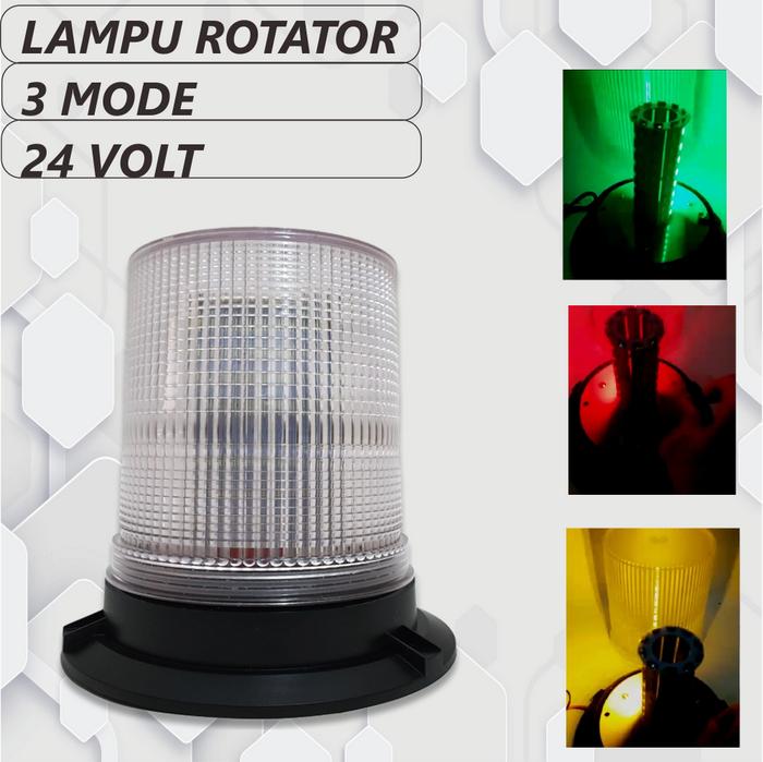 Jual Lampu Rotary Rotari Rotator Led Truk Forklift Heavy Duty Ambulance ...