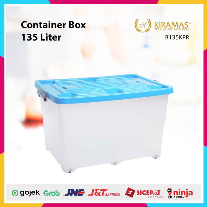 Jual Container Box 135 Liter Kiramas B135KPR Kotak Penyimpanan ...