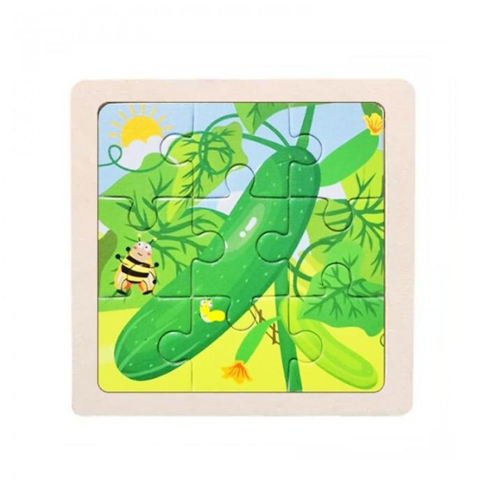 Jual Mini FRUIT VEGETABLE PUZZLE Kayu Mainan Anak Wooden Toys Buah ...