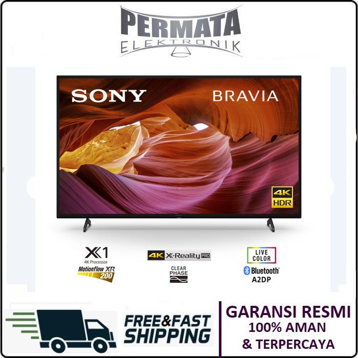 Promo SONY Bravia KD-50X75K 50 Inch 4K UHD HDR Smart Android LED TV ...