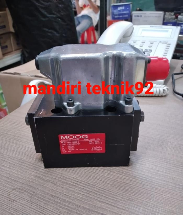Jual Solenoid valve hydraulic servo MOOG G631-3800B-5 original MOOG ...