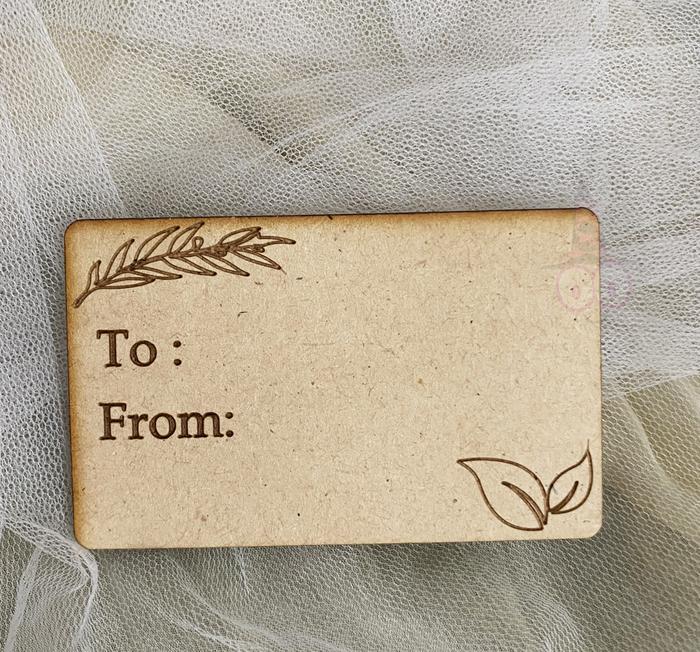 Jual READY Hang Tag Kayu | Gift Card | Gift Tag | Kartu Ucapan - Design ...
