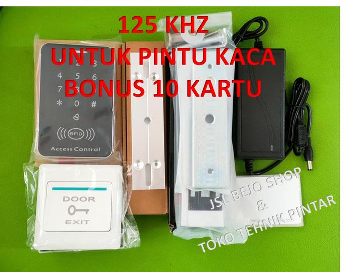 Jual DOOR LOCK RFID SET PINTU KACA - PAKET 125 KHZ - Kab. Bekasi - JSL BEJO Shop | Tokopedia
