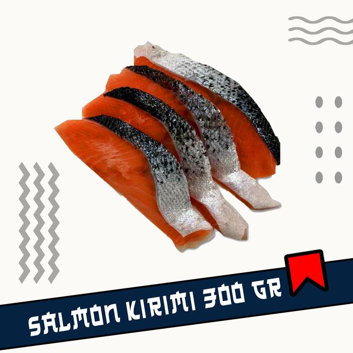 Jual ikan Salmon KIRIMI 300gr / salmon fillet Kirimi Premium Quality ...