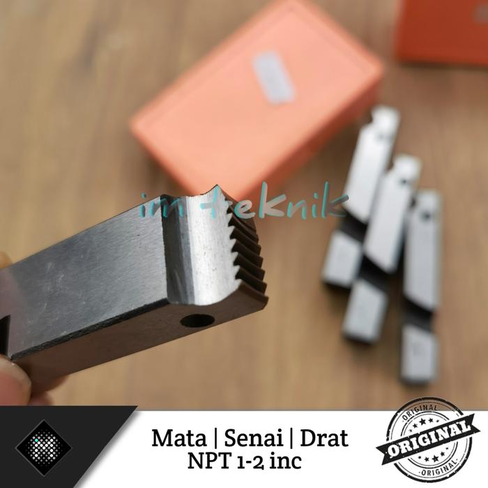 Jual Mata Senai snai Drat Pipa NPT 1 - 2 Inch / Beaver Dies Threading 1-2" - Jakarta Timur ...