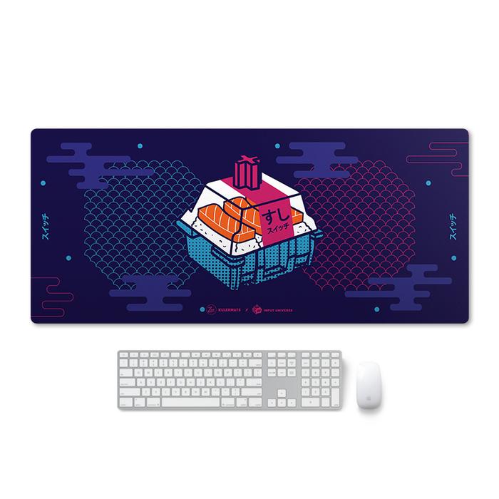 Jual Mouse Pad Deskmat/ DeskMad 400-900-3mm Cosmo Ebi Sushi Suitchi ...