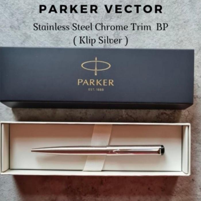 Jual pulpen parker vector matte original ballpoint +grafir laser -s - S ...