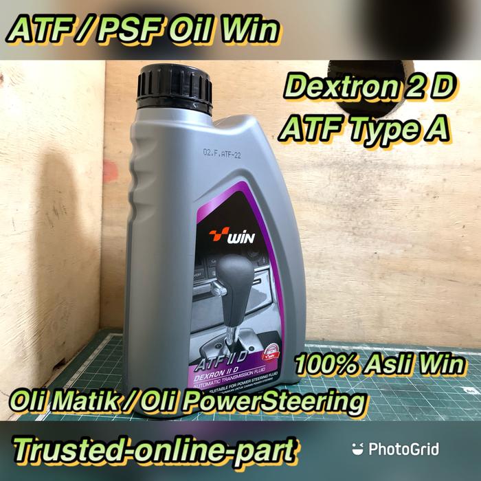Jual Oli Matic / Power Steerinf ATF PSF Win Dextron 2 D 100% Asli ...