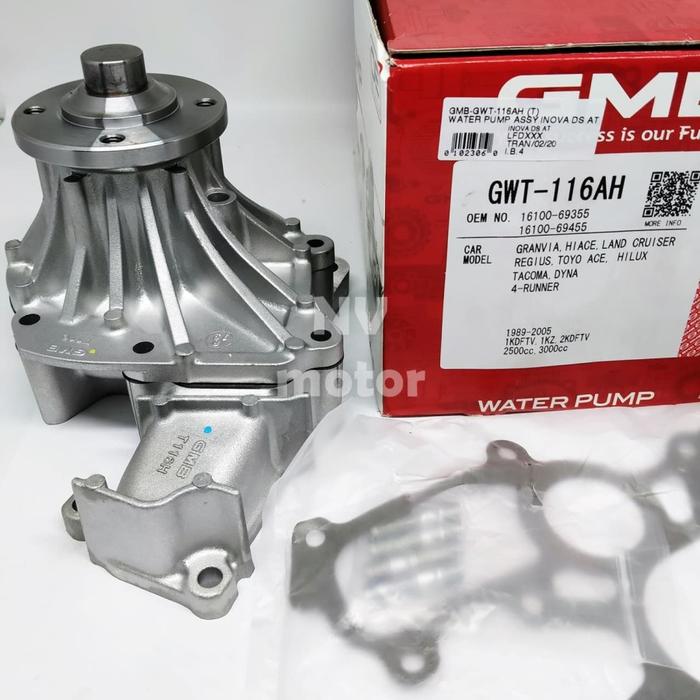Jual Water Pump GWT-116A Innova Disel GMB Japan - Kota Surabaya ...