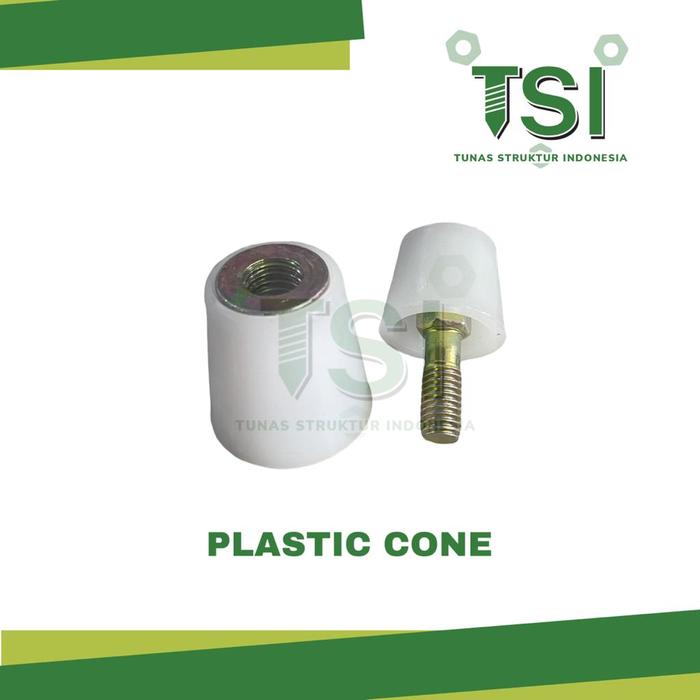 Jual Plastic Cone Scaffolding Bekisting | Plastik Cone - 16x9x9 ...