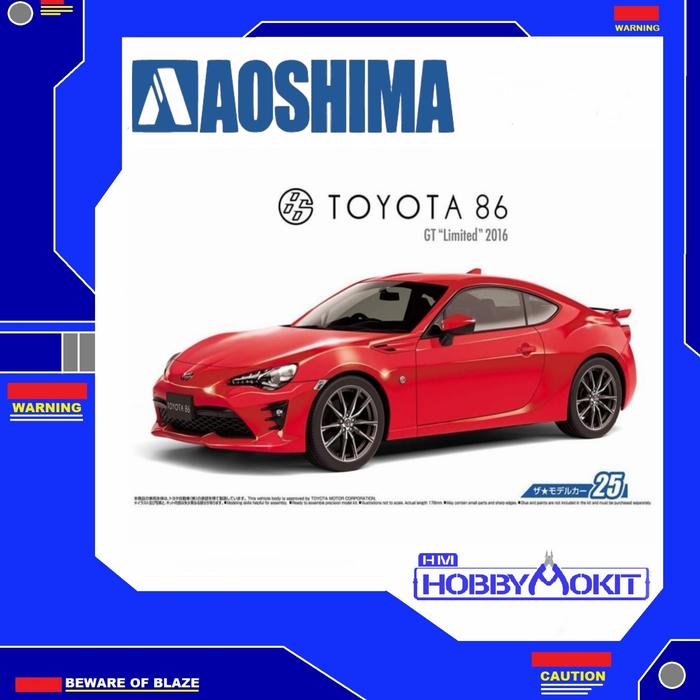 Jual AOSHIMA 1/24 TOYOTA ZN6 TOYOTA86 '16(仮) - Kota Bandung - HOBBY ...